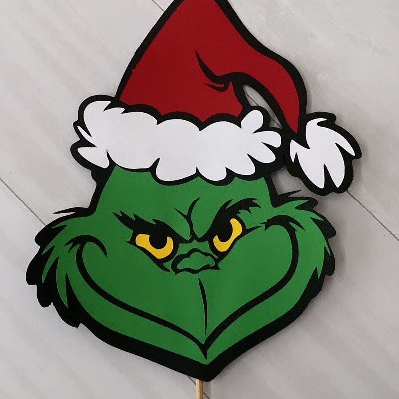Grinch Tree Toppers - Etsy