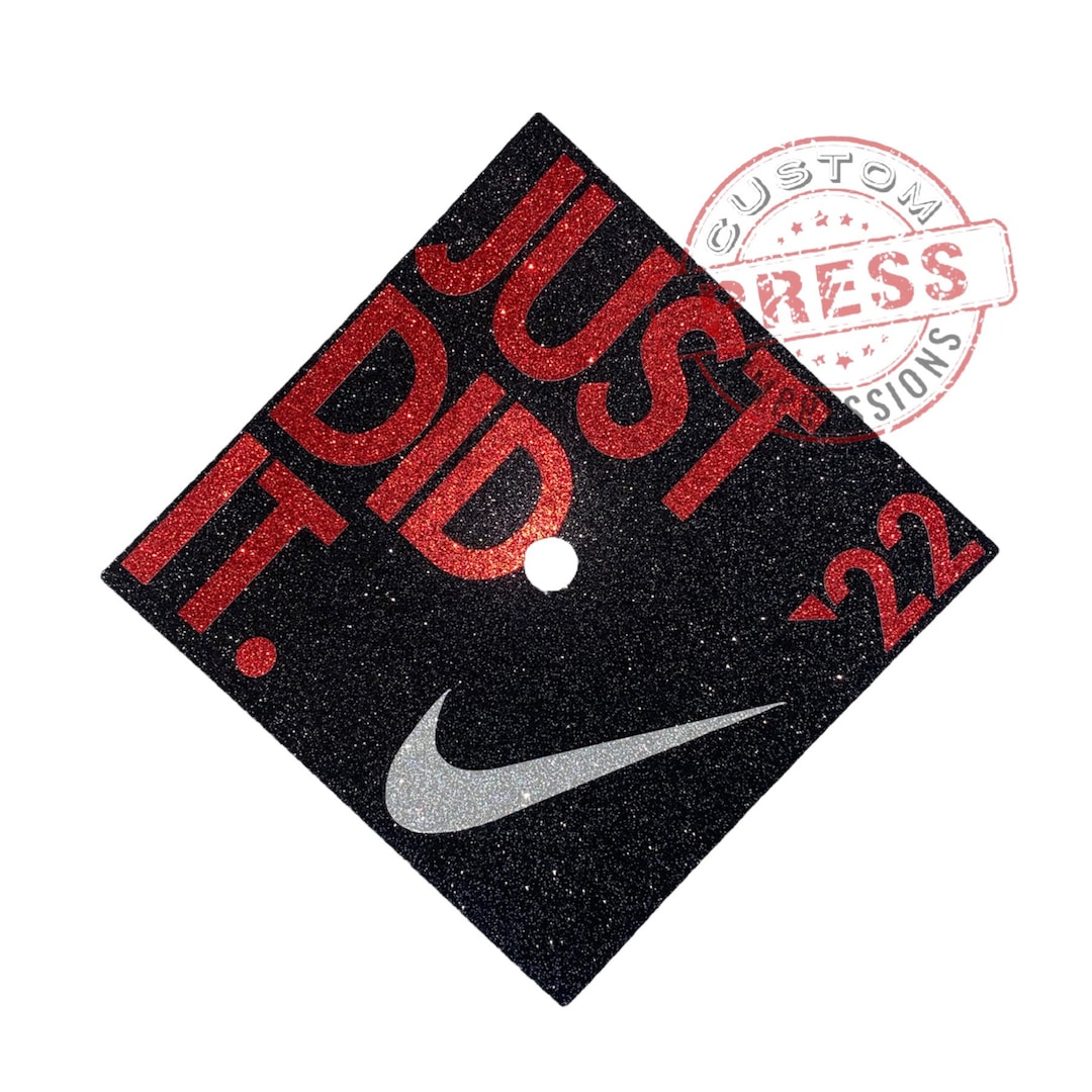 Just Did It 2024 Graduation Cap Topper Nike Design - Etsy
