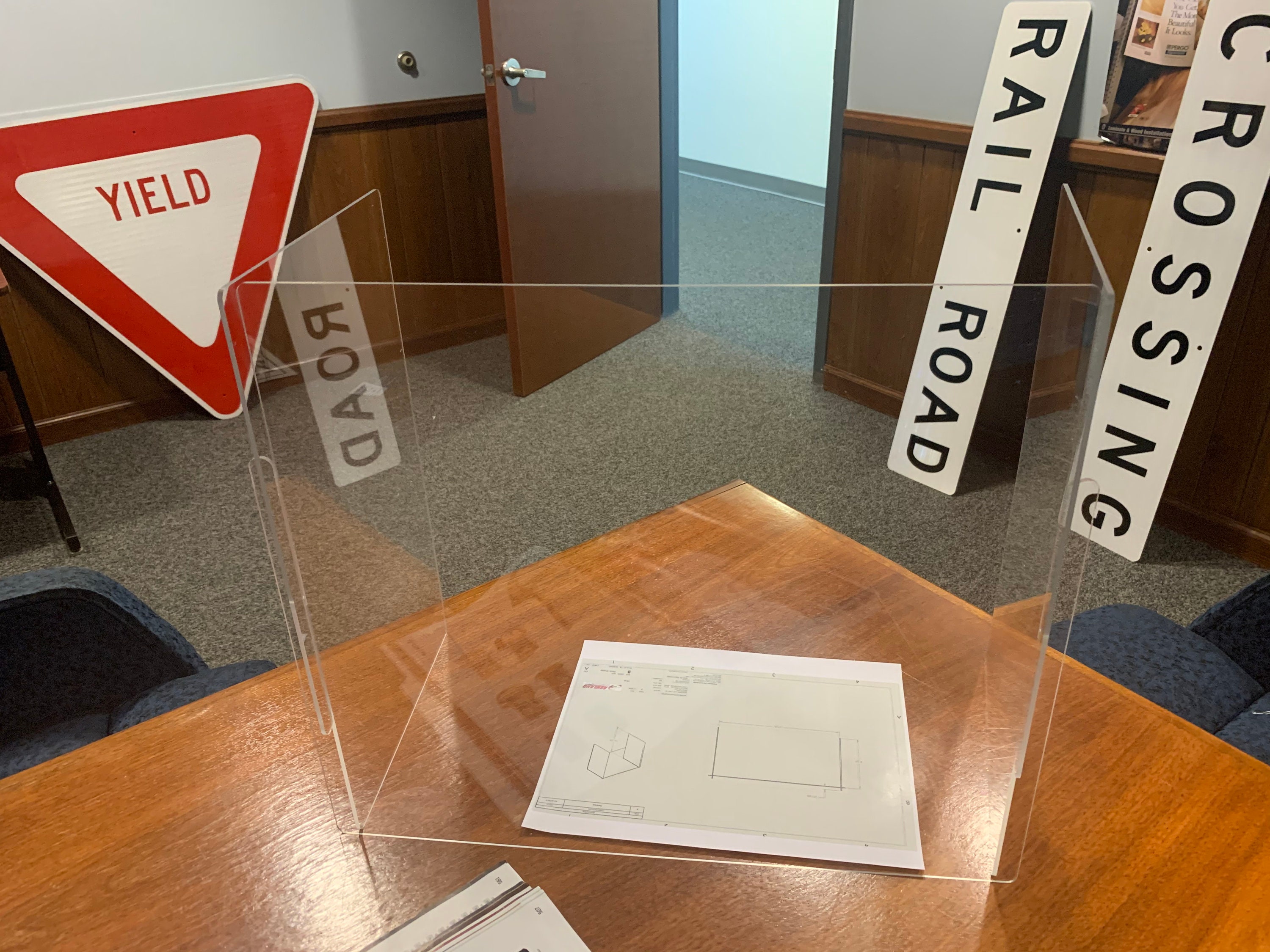 School Desktop Sneeze Guard for Students Teachers 15% OFF | Etsy