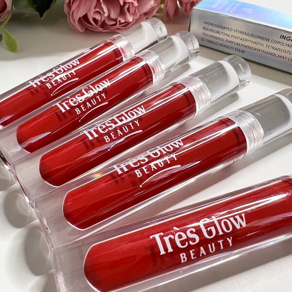 Ruby Red Lips - Etsy