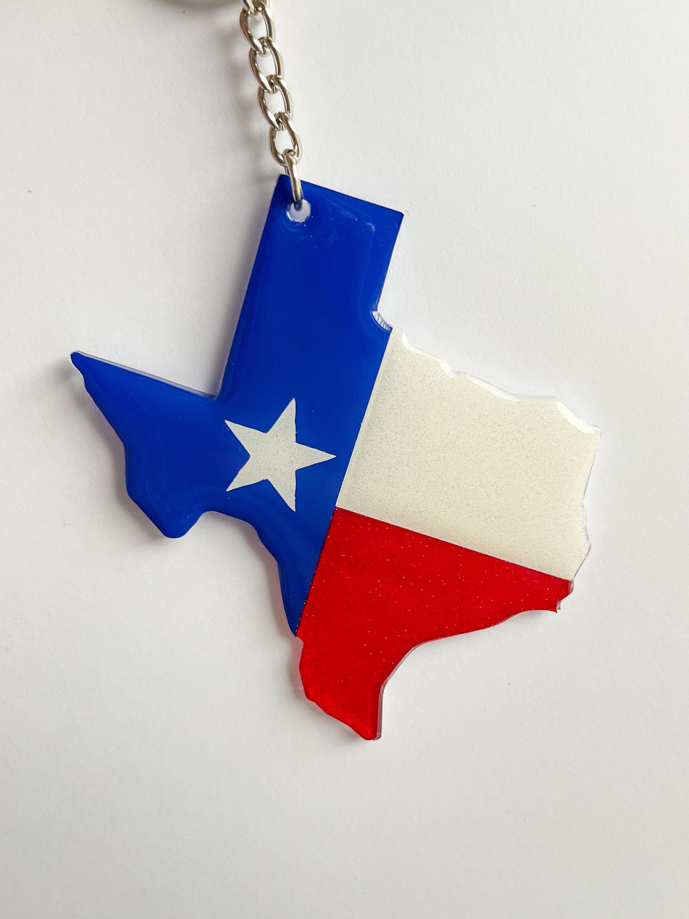 Texas State Flag 3 inch Acrylic Keychain Texas Flag Phone | Etsy