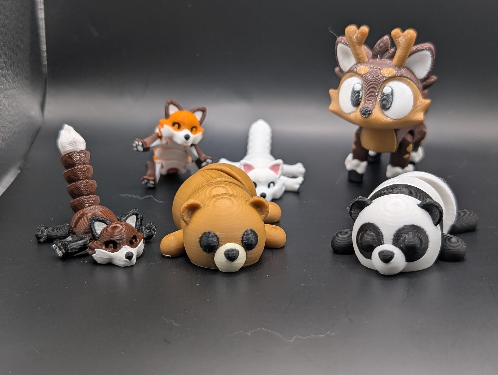 FOREST FRIENDS - 3D Printed Articulated Animals - Etsy