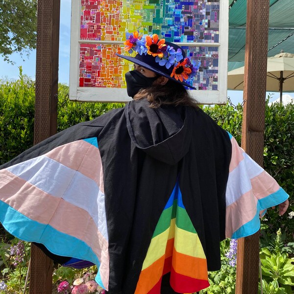 Lesbian Pride Flag Cape - Etsy