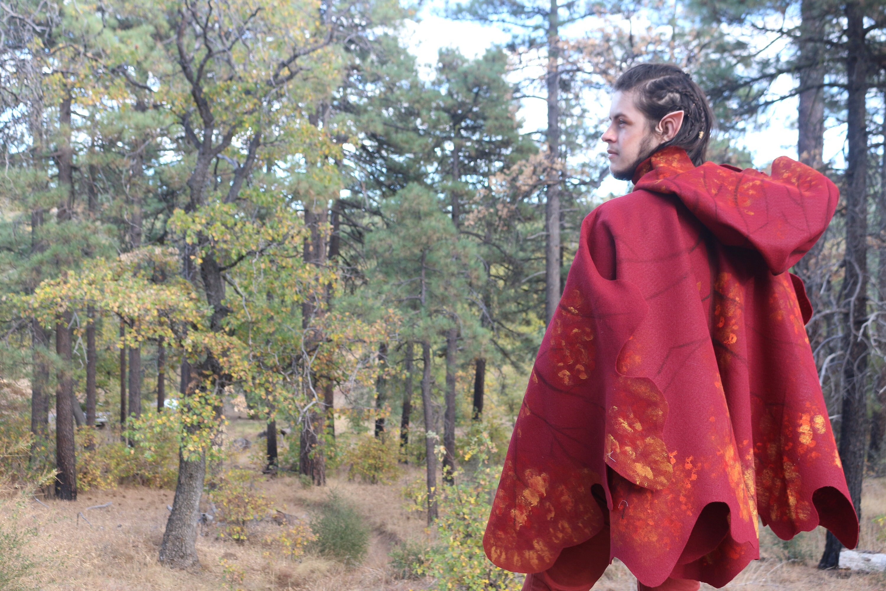 Fantasy Leaf Cape - Etsy