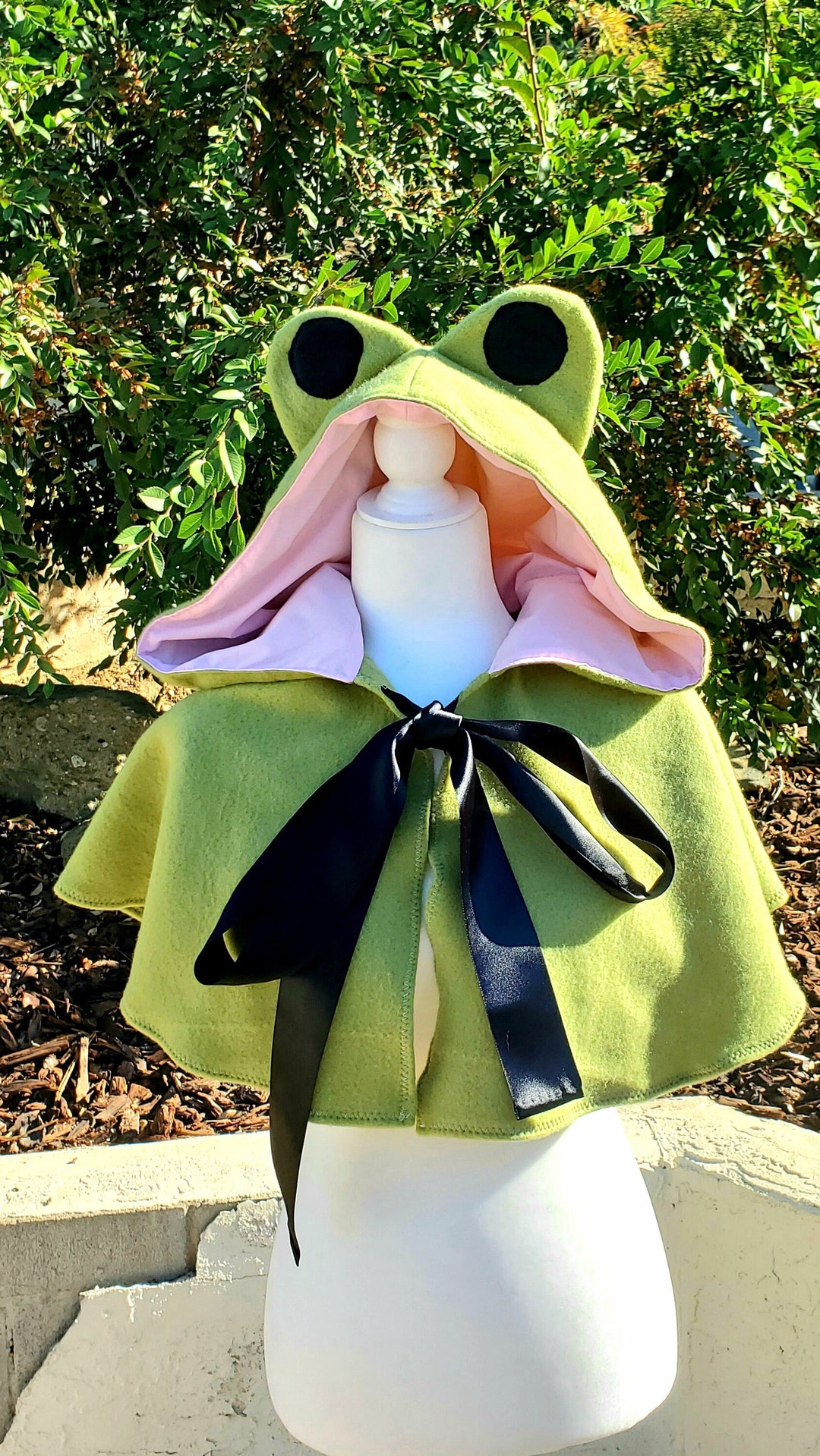 Cute Fleece Frog Cape - Etsy