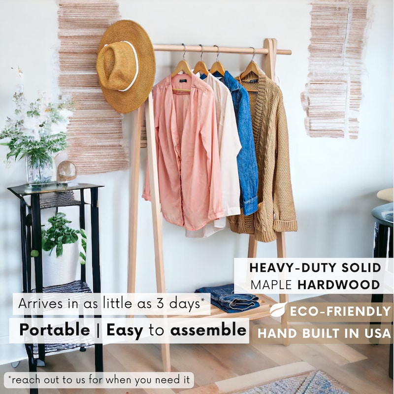 Boutique Hanging Rack - Etsy