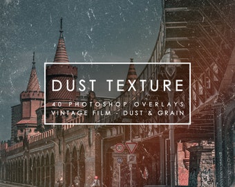40 Vintage Dust Textures Photoshop Overlays Dust & Grain Photoshop ...