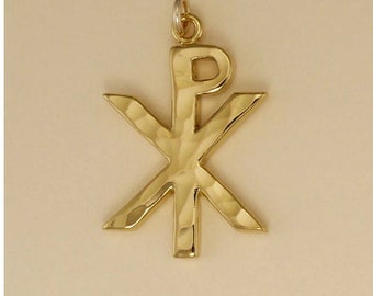 Chi Rho Pendant - Etsy