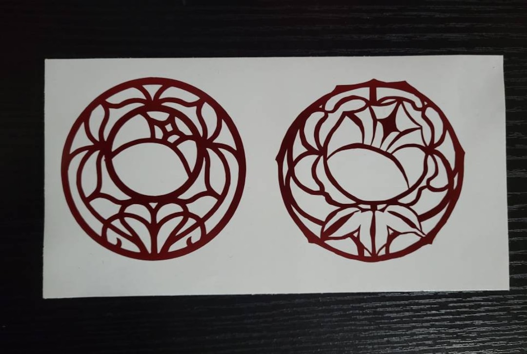 Utena Rose Crest Decals - Etsy