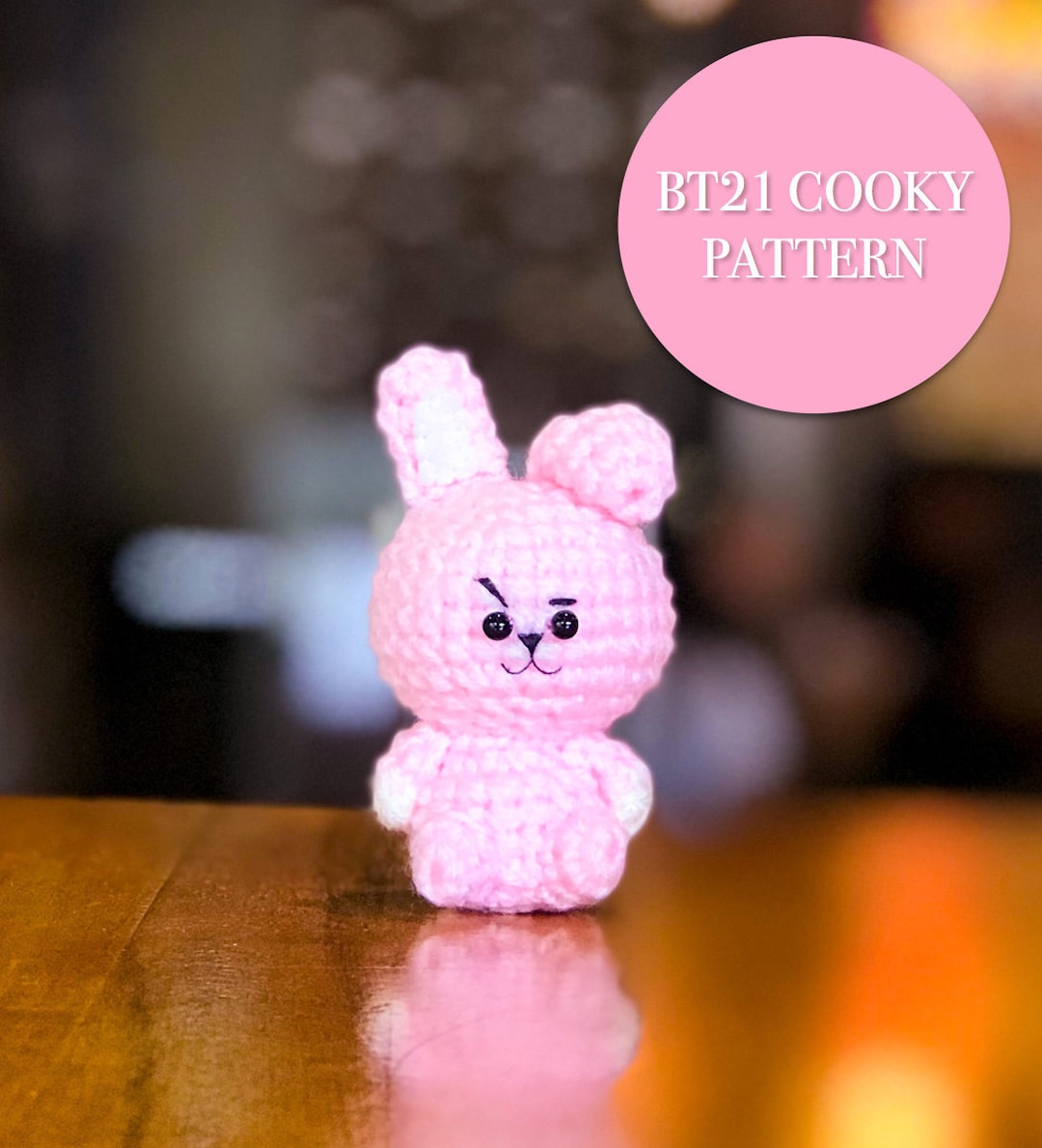 BTS BT21 Motif Amigurumi Cooky - Etsy France