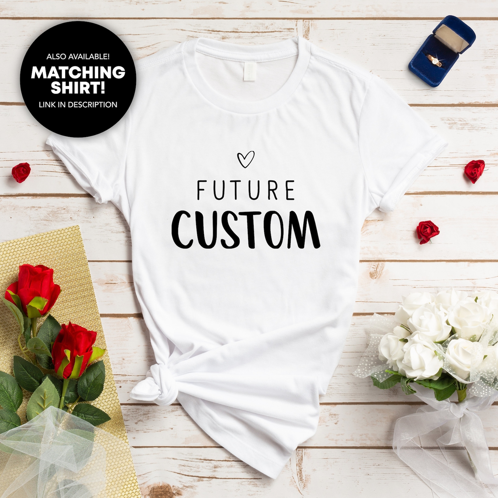 CUSTOM Name Shirt Personalized Shirt for Men Future Husband - Etsy UK