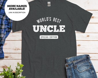 World Best Uncle - Etsy
