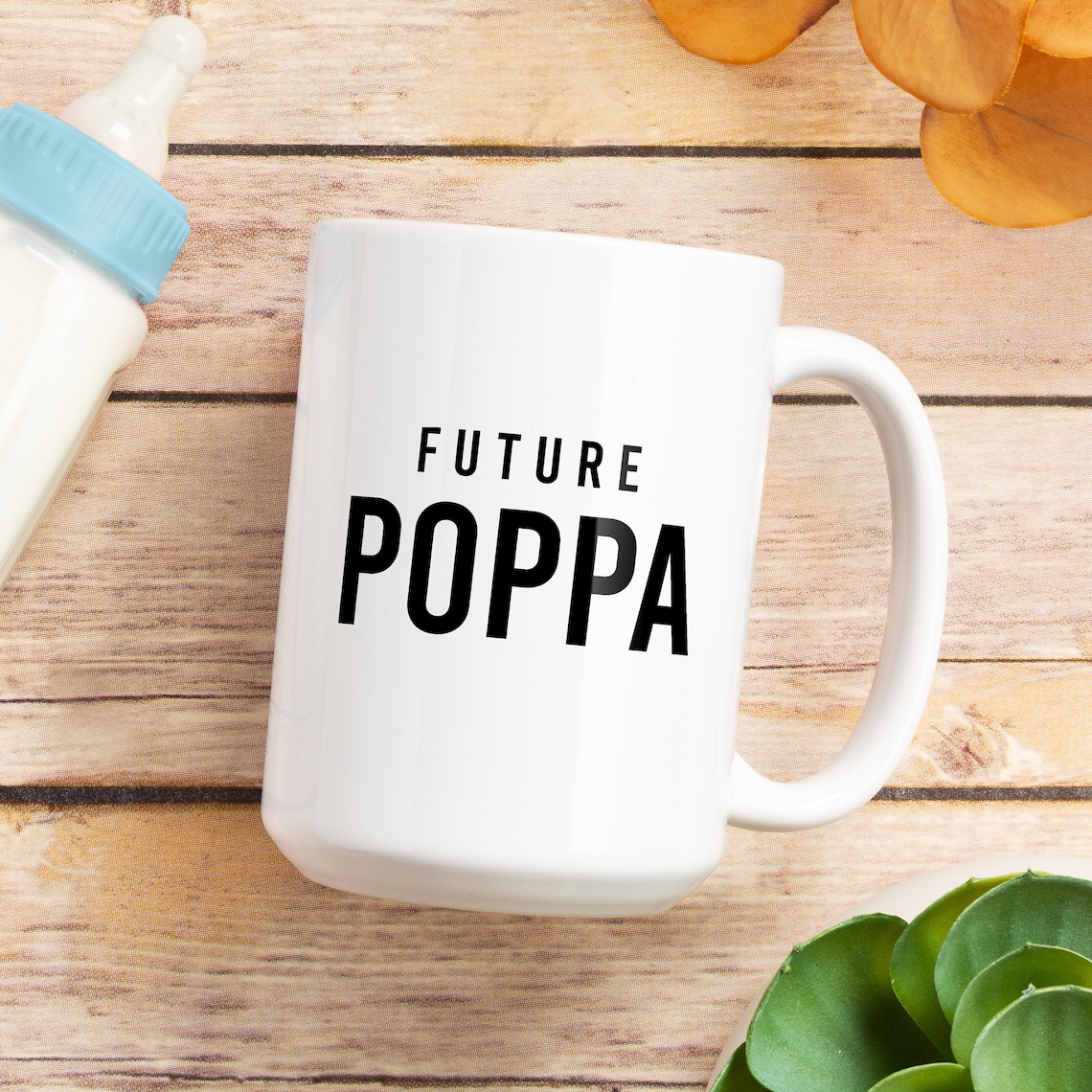Future Poppa Mug Promoted to Poppa Poppa to Be Poppa Est - Etsy