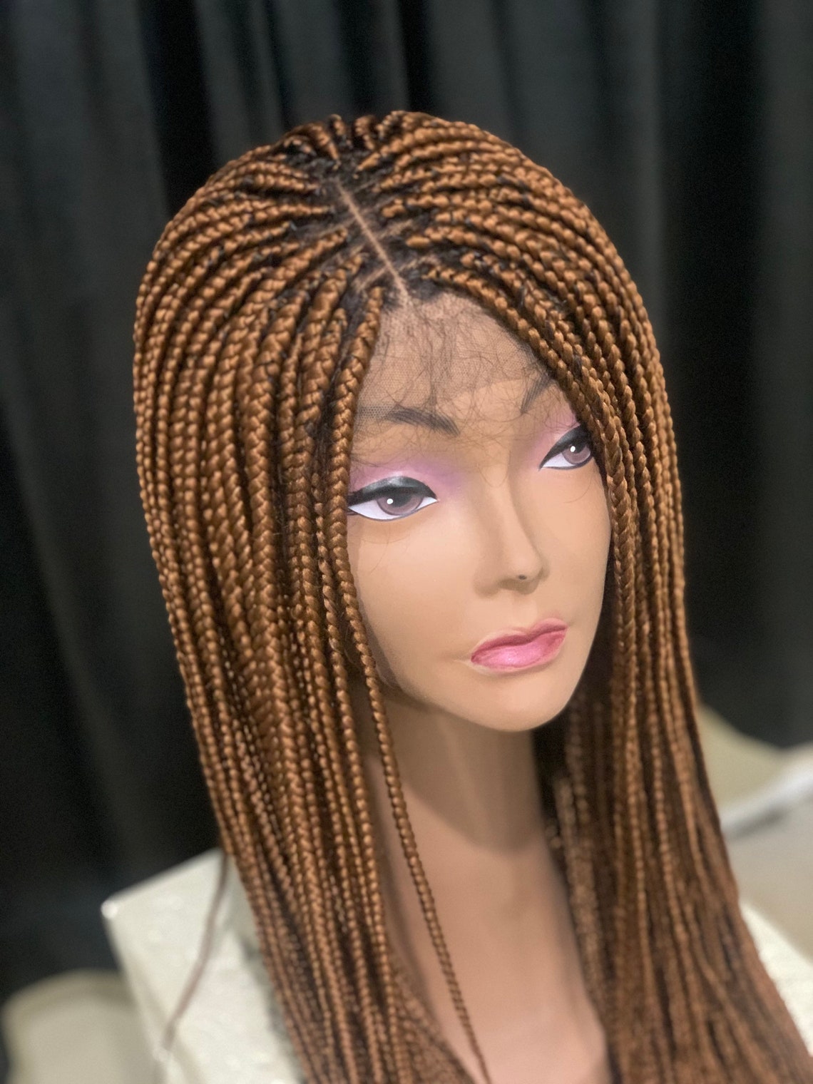 Knotless Box Braids Wig | Etsy