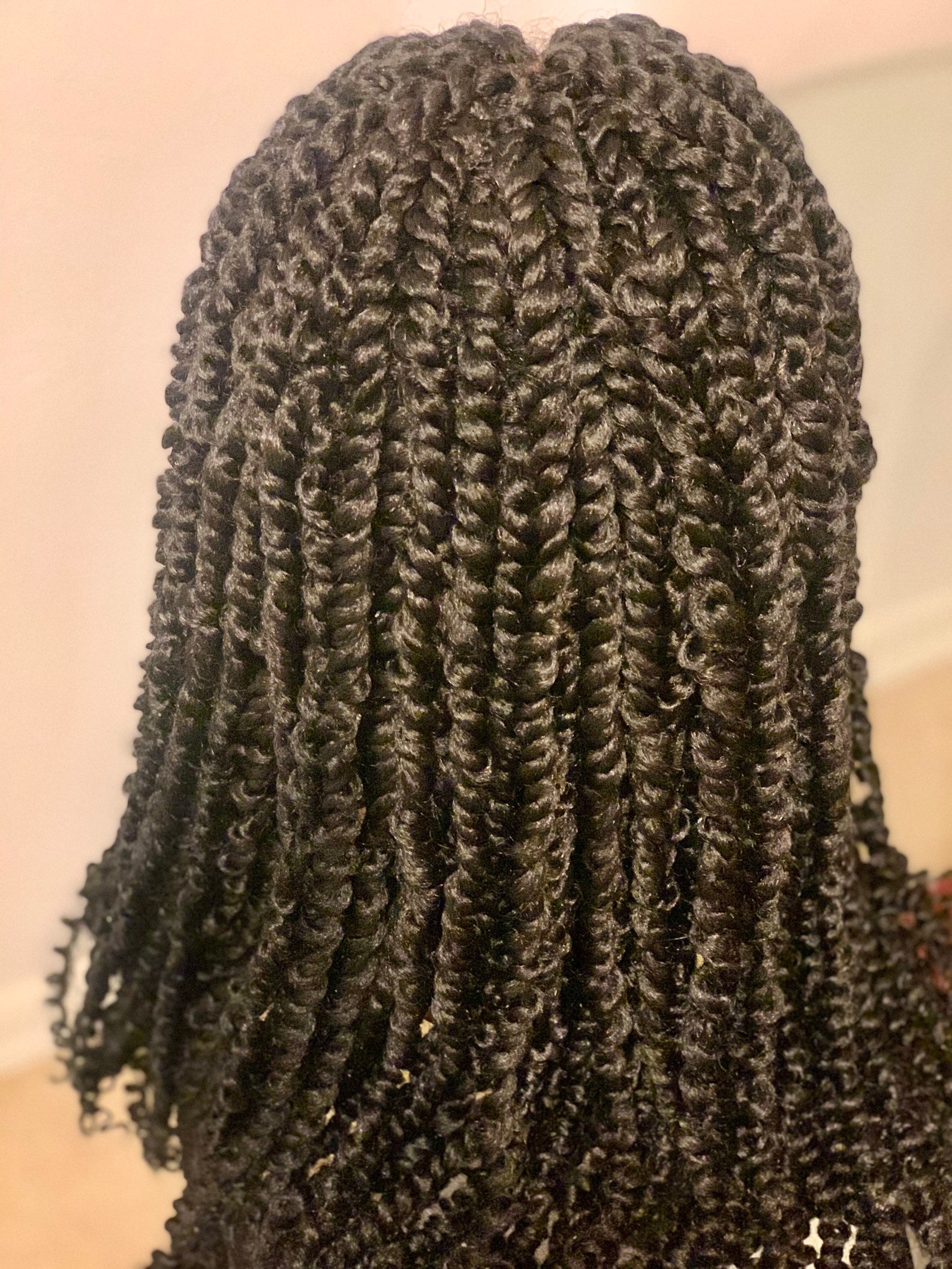 Passion Twist Braided Wig Etsy