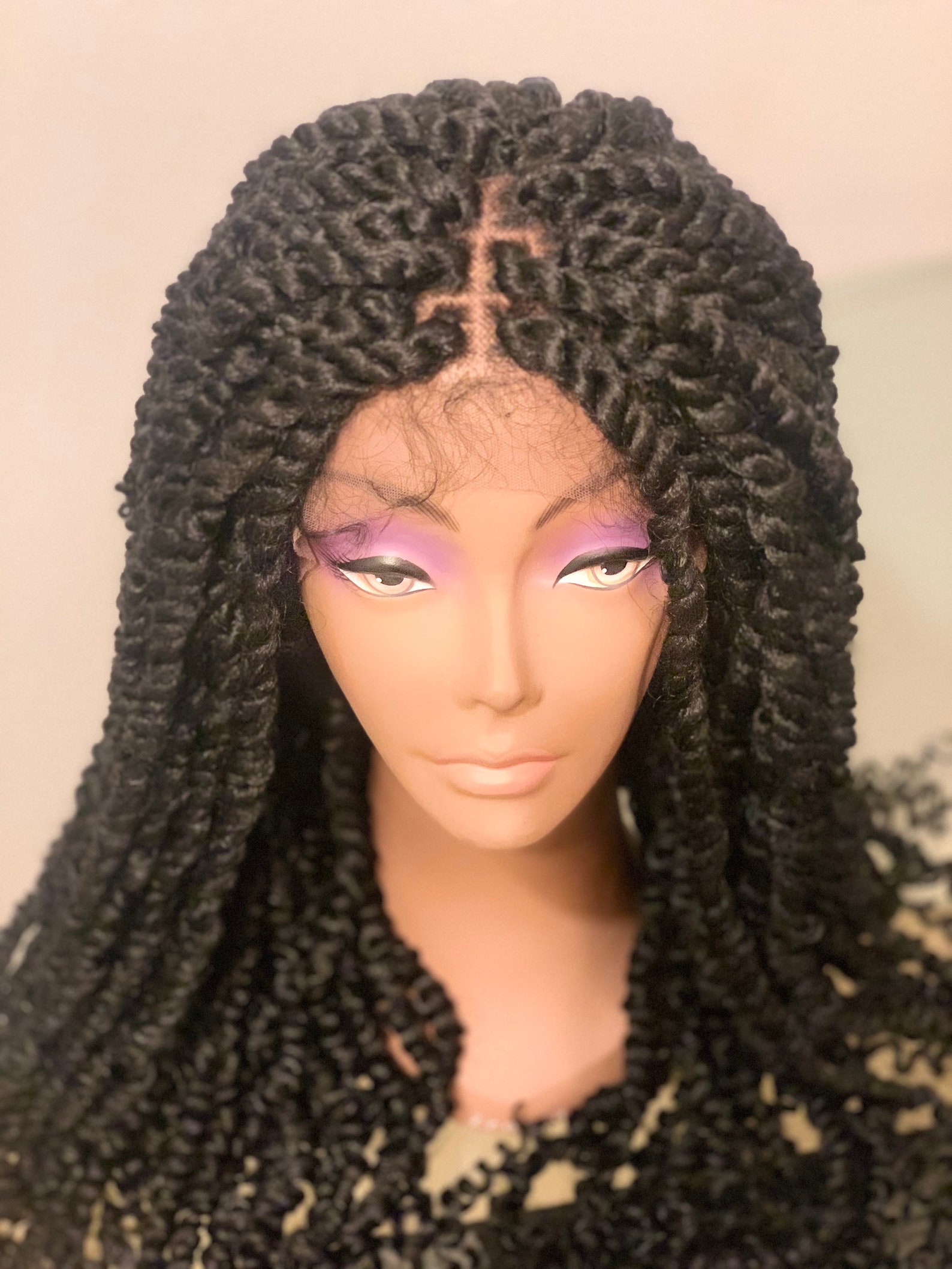 Passion Twist Braided Wig Etsy