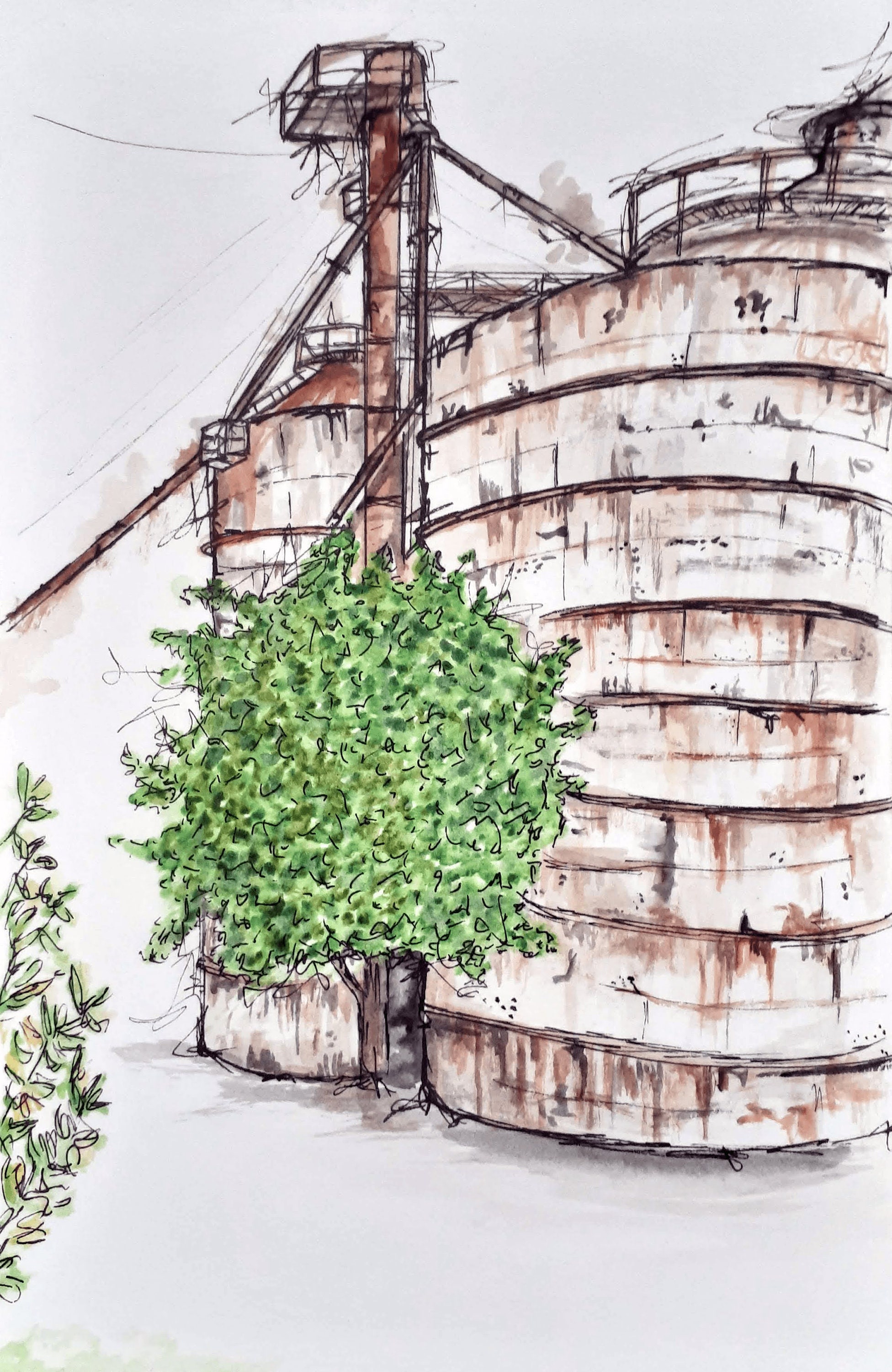 Magnolia Farms Wall Art-silos Wall Art-farmhouse Wall Art-farmhouse ...