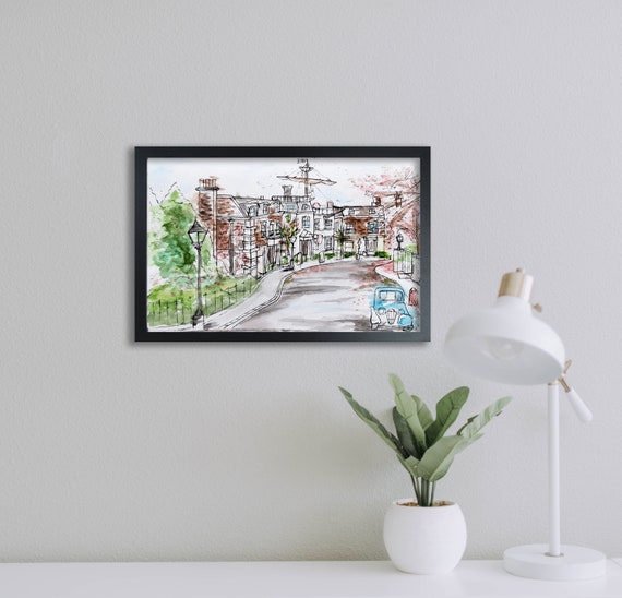 Mary Poppins Wall Art 17 Cherry Tree Lane Disney Wall Art | Etsy