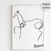 Pablo Picasso Horse Print, Picasso One Line Drawing Print, Abstract One ...