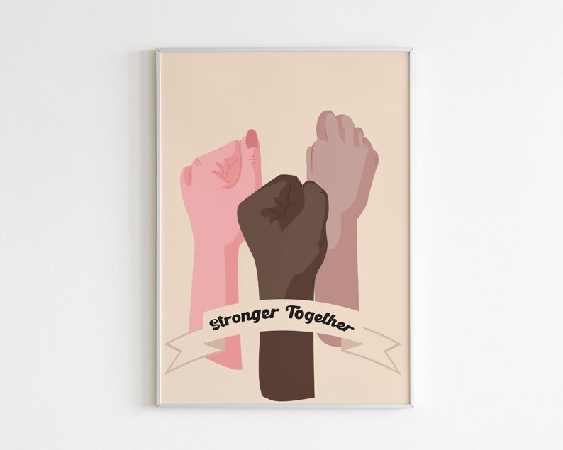 Feminist Poster Bundle Feminist Wall Art Poster Girl Gallery - Etsy