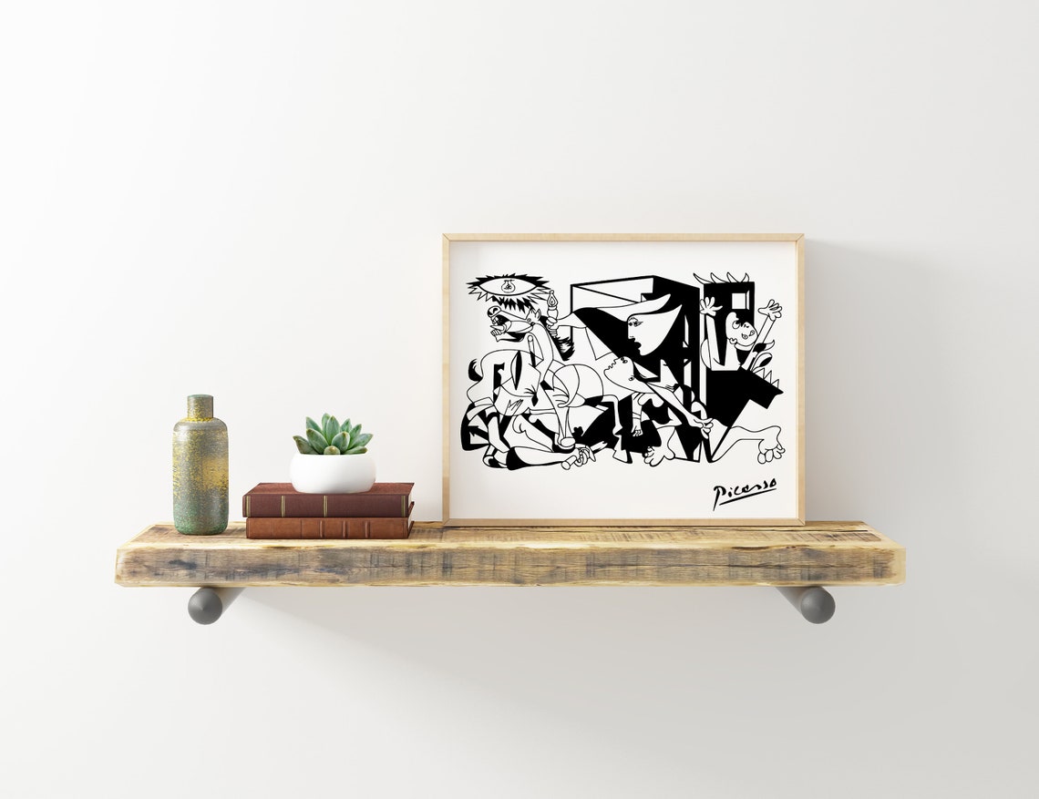 Guernica Print Pablo Picasso Guernica Wall Art Printable | Etsy