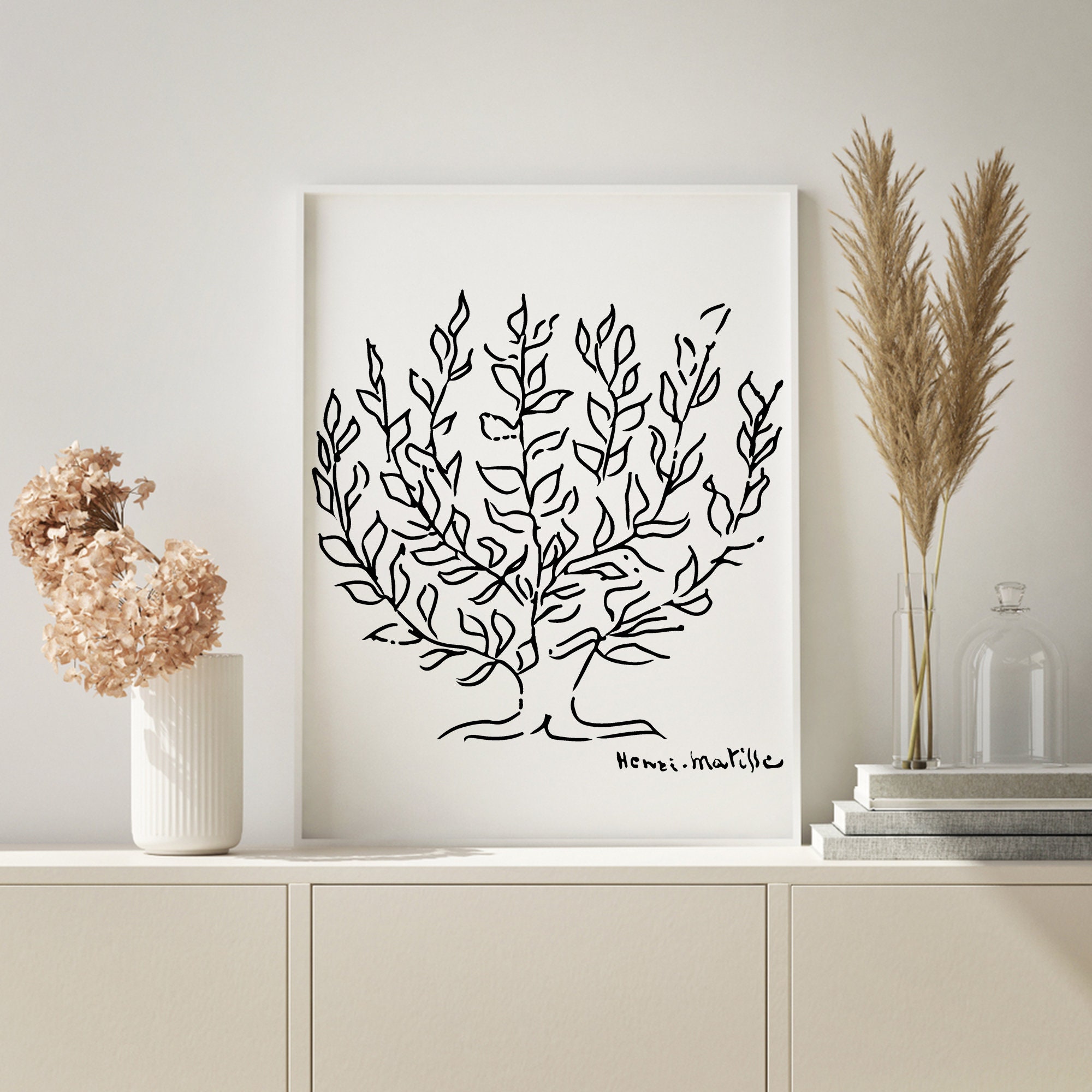 Henri Matisse Tree Henri Matisse Poster Matisse Tree Poster - Etsy
