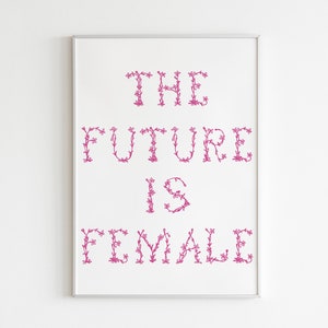 Feminist Poster Bundle, Feminist Wall Art Poster, Girl Gallery Wall Set ...