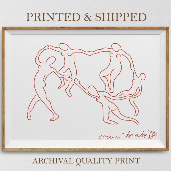 Matisse Line Drawing - Etsy