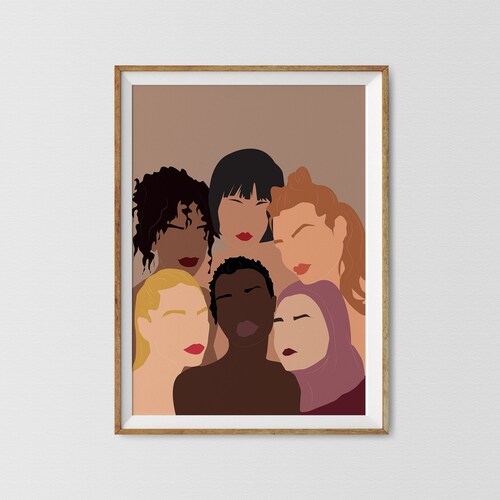 Females Power Wall Art Feminist Wall Art Girl Power Print - Etsy