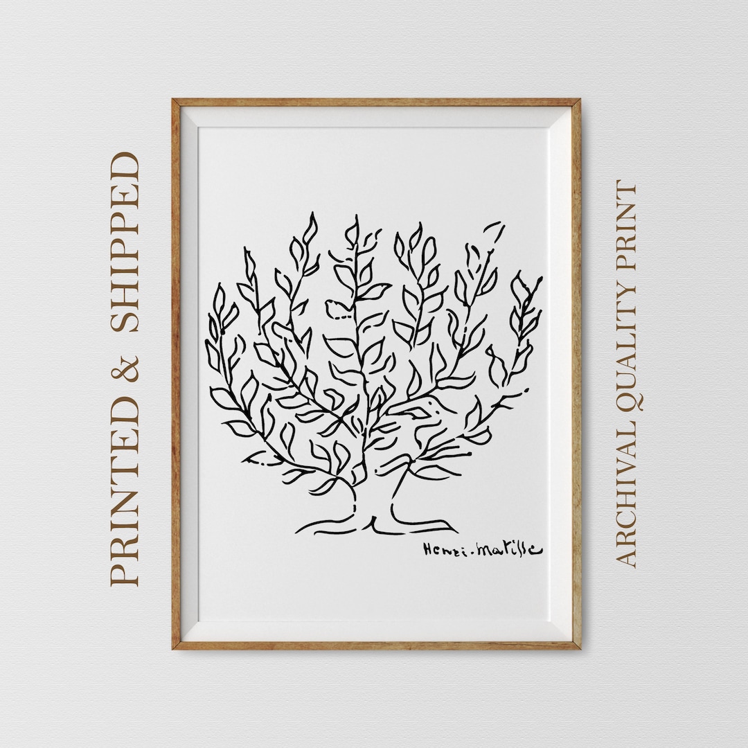 Henri Matisse Tree, Henri Matisse Poster, Matisse Tree Poster, Henri ...