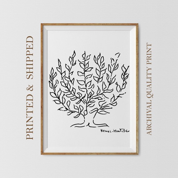 Henri Matisse Tree Henri Matisse Poster Matisse Tree Poster - Etsy