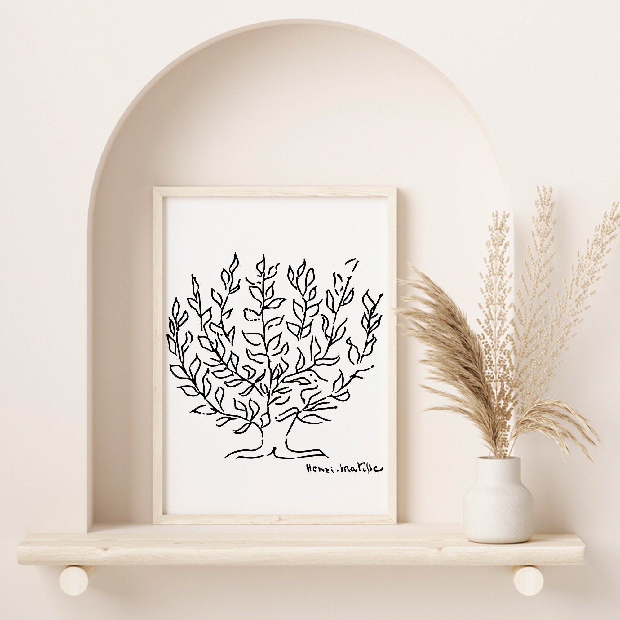Henri Matisse Tree Henri Matisse Poster Matisse Tree Poster - Etsy