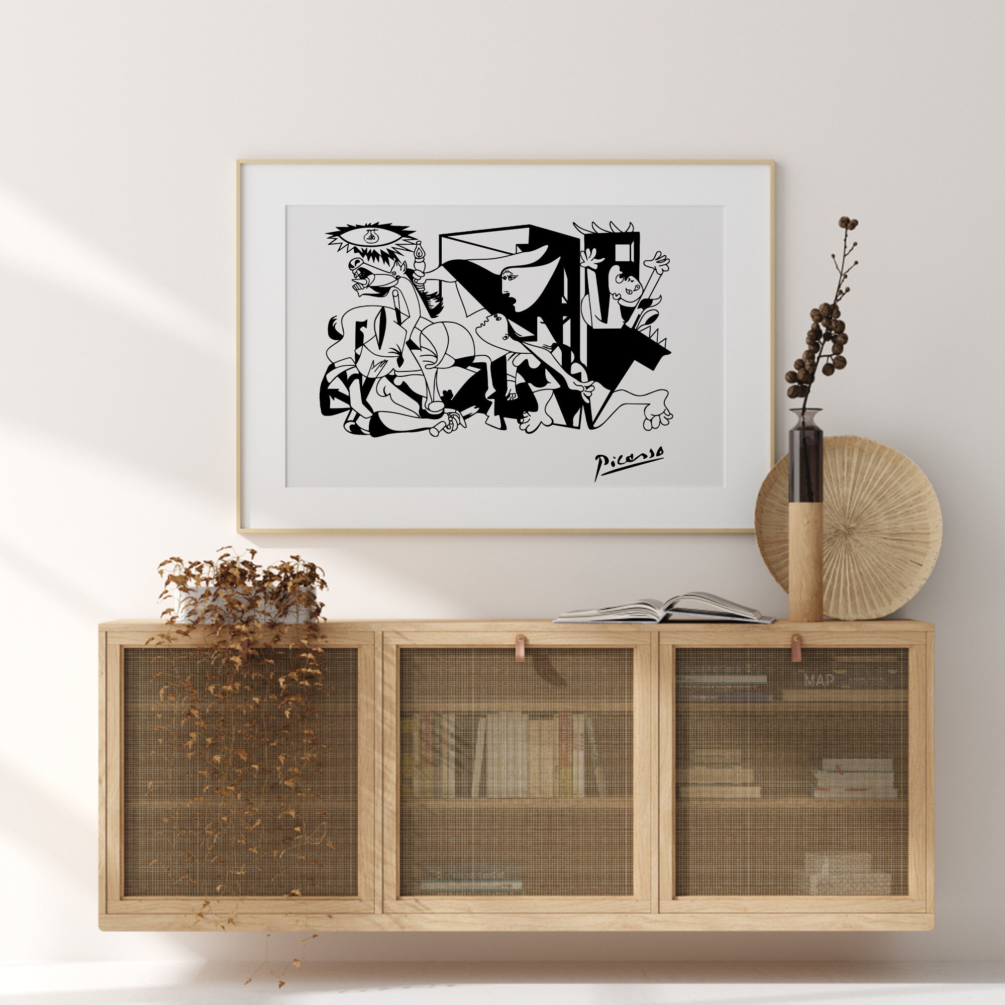 Guernica Print Pablo Picasso Guernica Wall Art Printable | Etsy