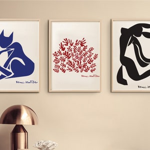 Henri Matisse Print Set of 12, Matisse Bundle Print, Exhibition Gallery ...
