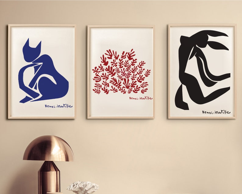 Henri Matisse Print Set of 12 Matisse Bundle Print | Etsy
