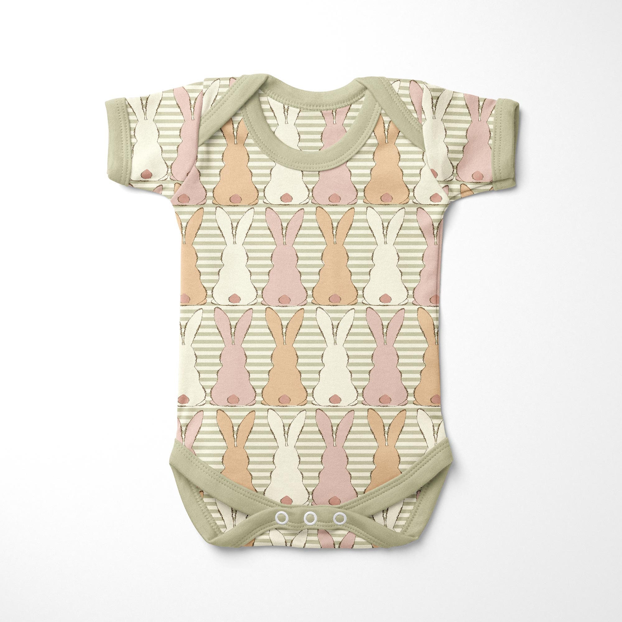 Easter Digital Paper, Seamless Pattern, Bunny Pattern, Easter ...