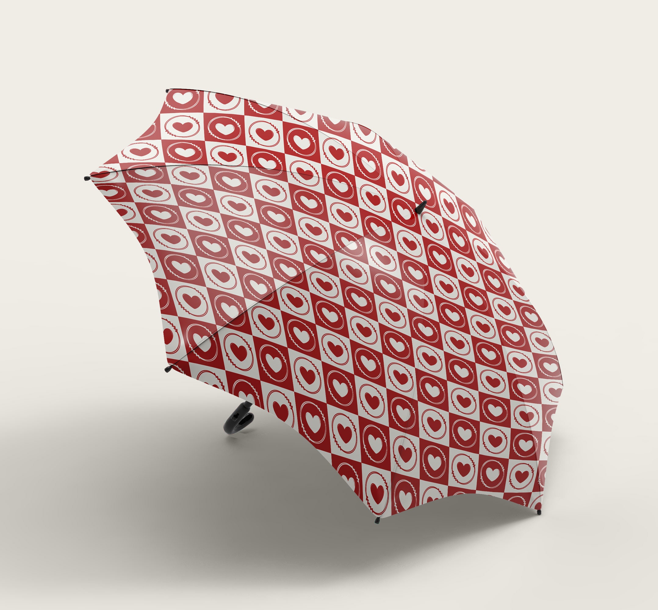 10 Valentine Hearts Seamless Digital Paper Pack, Scrapbook Paper, Heart ...