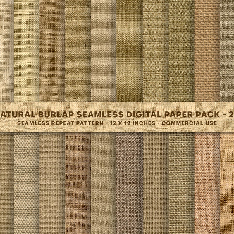Burlap Wallpaper - Etsy