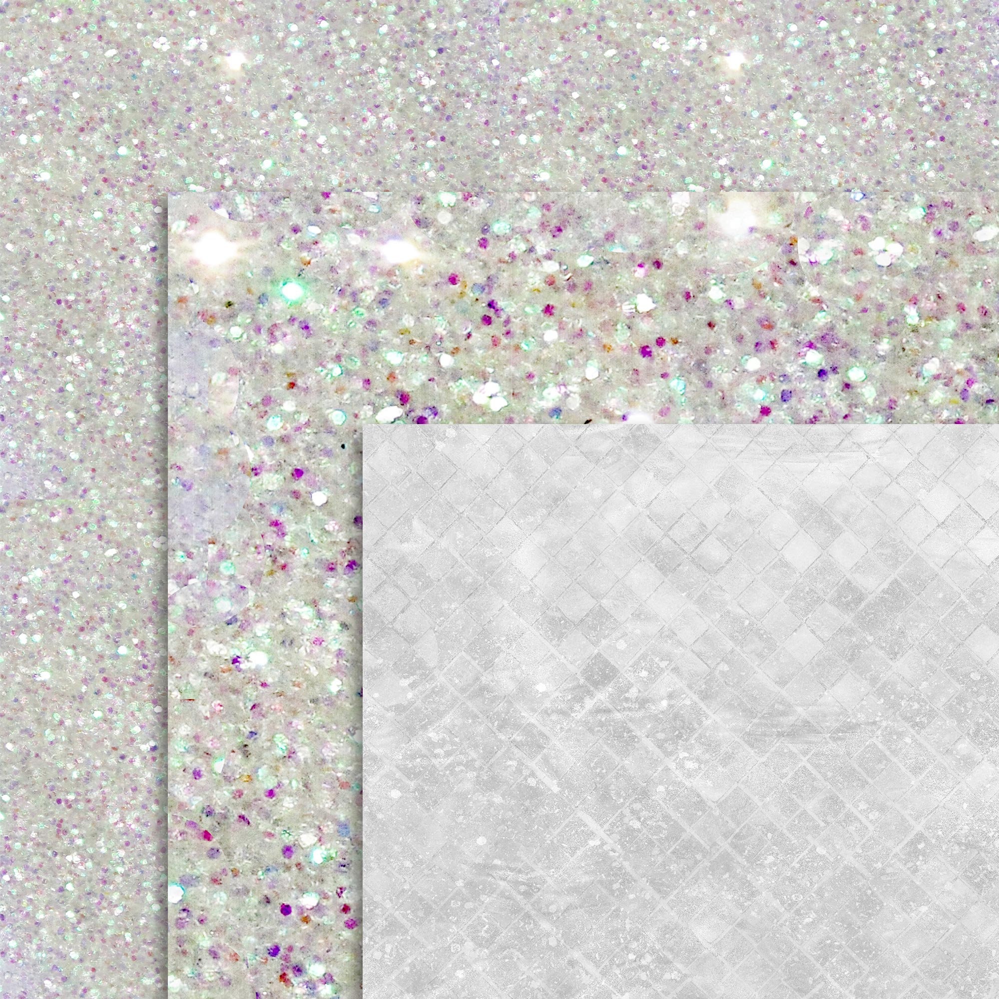 White Glitter Digital Paper Pack: Snow Texture Backgrounds (digital ...