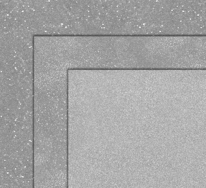 Luxury Silver Glitter Digital Paper Pack, Background Texture, Silver ...