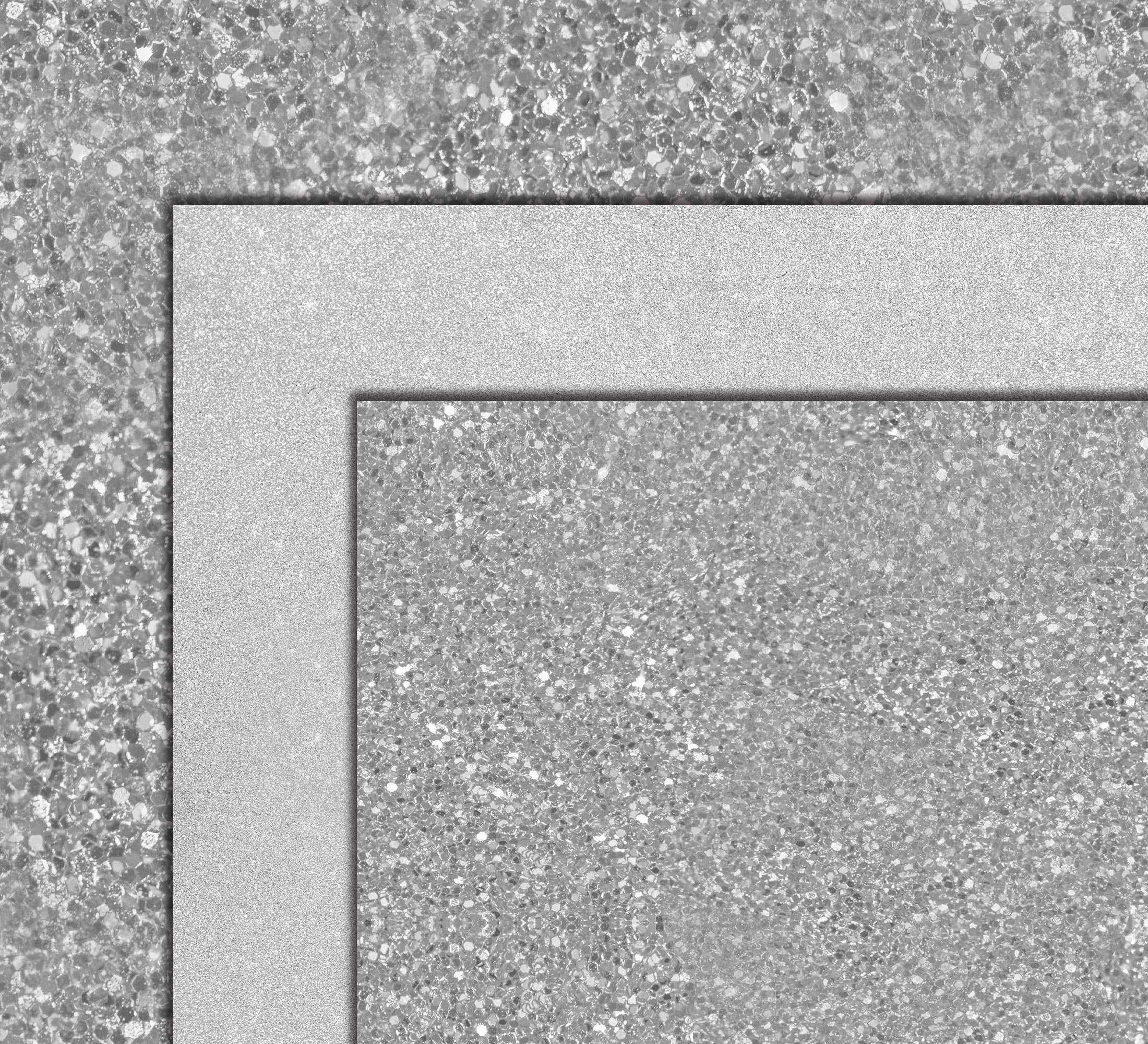 Luxury Silver Glitter Digital Paper Pack, Background Texture, Silver ...