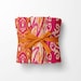 Ikat Seamless Digital Paper Pack, Hot Pink Orange Tribal Patterns ...