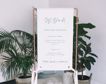 Linen Bar Sign Wedding - Etsy
