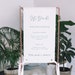 Modern Wedding Bar Menu Minimalist Bar Menu Linen Bar | Etsy