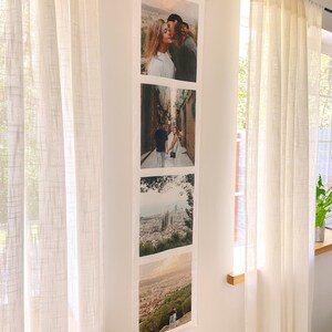 Personalized Photo Hanging Sign, Fabric Photo Art, Photo Collage Signs ...