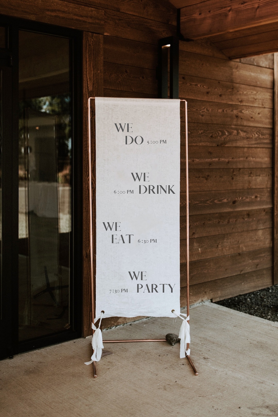 Wedding Fabric Welcome Sign, Modern Wedding Welcome Sign, Fabric Sign ...