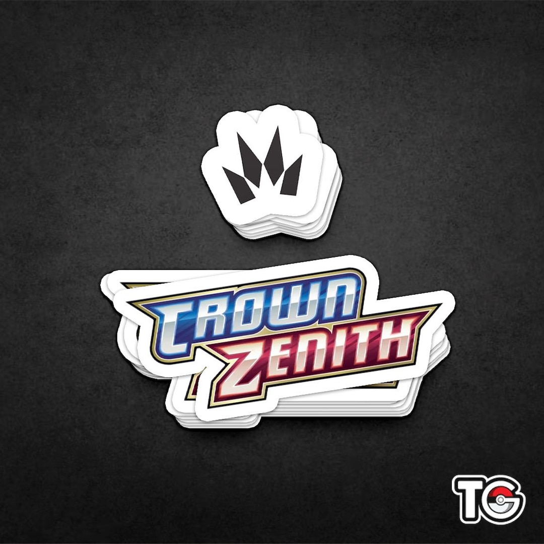 Pokemon Crown Zenith Sticker/binder Label - Etsy