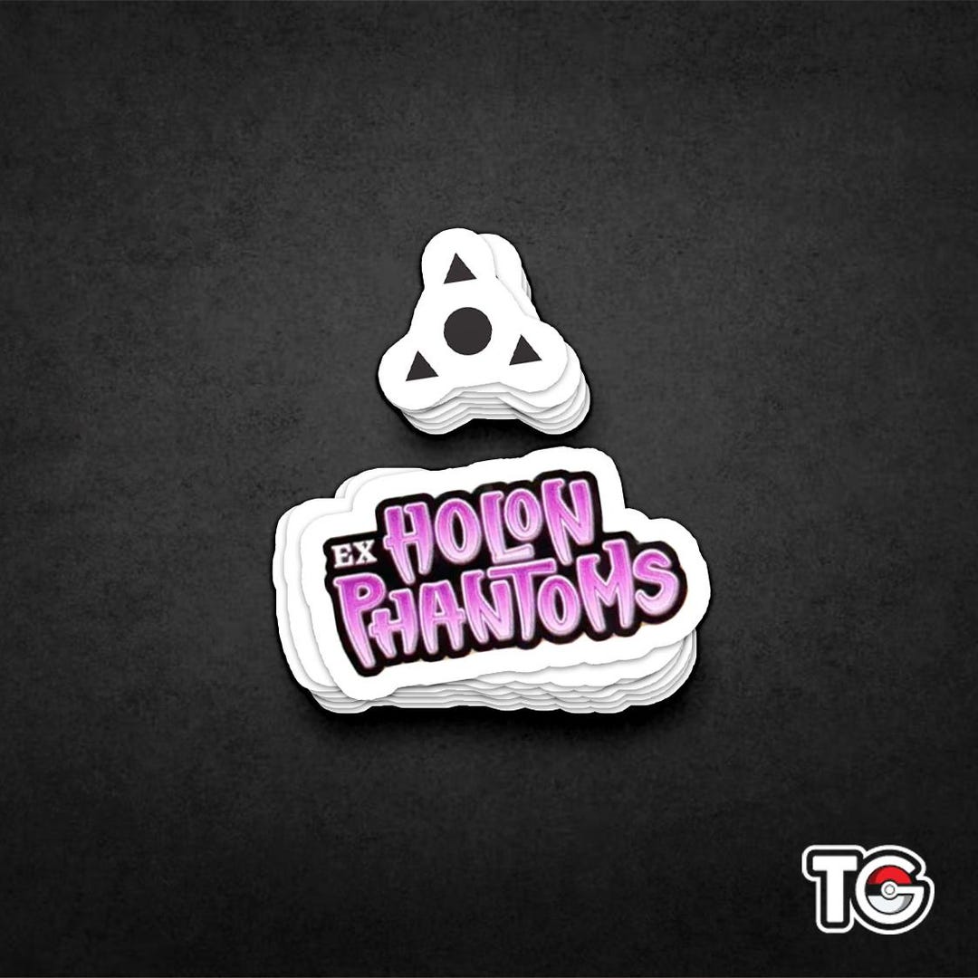 Pokemon EX Holon Phantoms Sticker/binder Label - Etsy