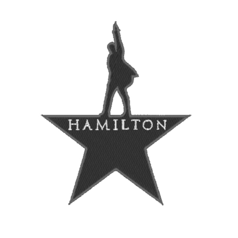 Hamilton - Logo Design for Machine Embroidery - Etsy