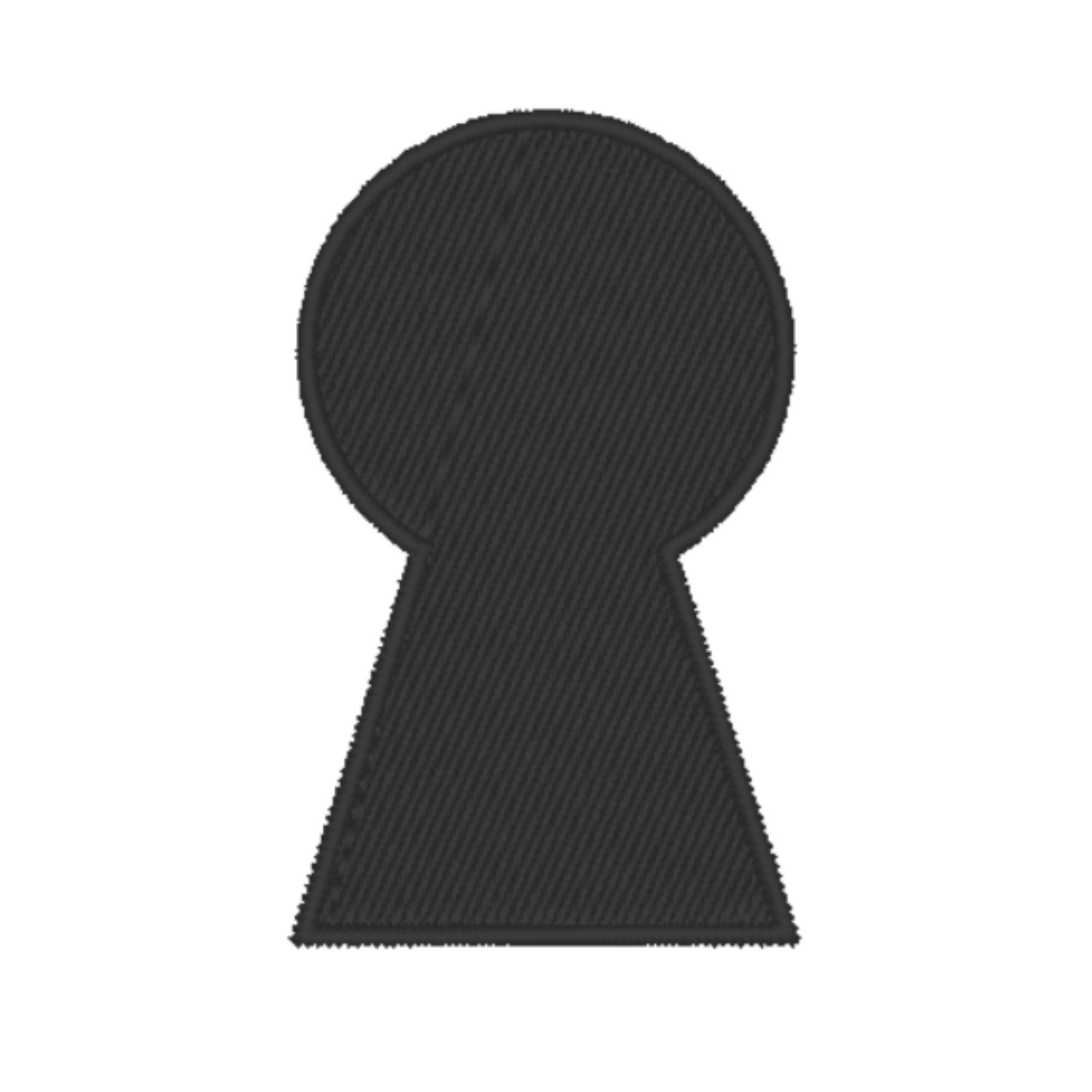 Keyhole Kingdom Hearts Patch Design for Machine Embroidery | Etsy